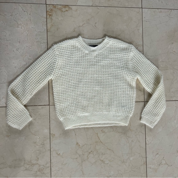 art class | Shirts & Tops | Art Class Creamwhite Cable Knit Sweater Sz ...